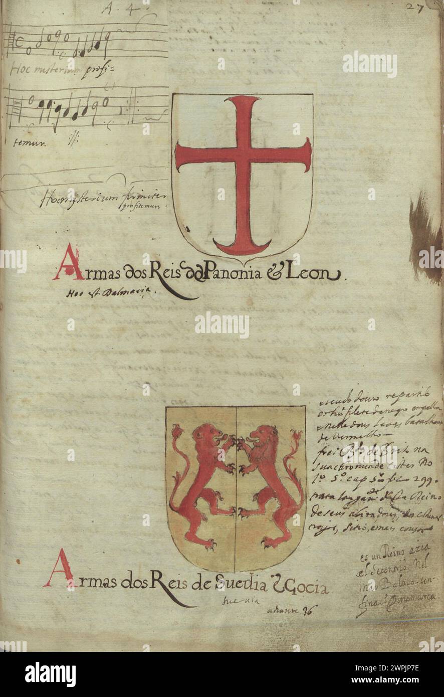 Ancient Panonia (Balkans?) Coat of Arms Stock Photo - Alamy