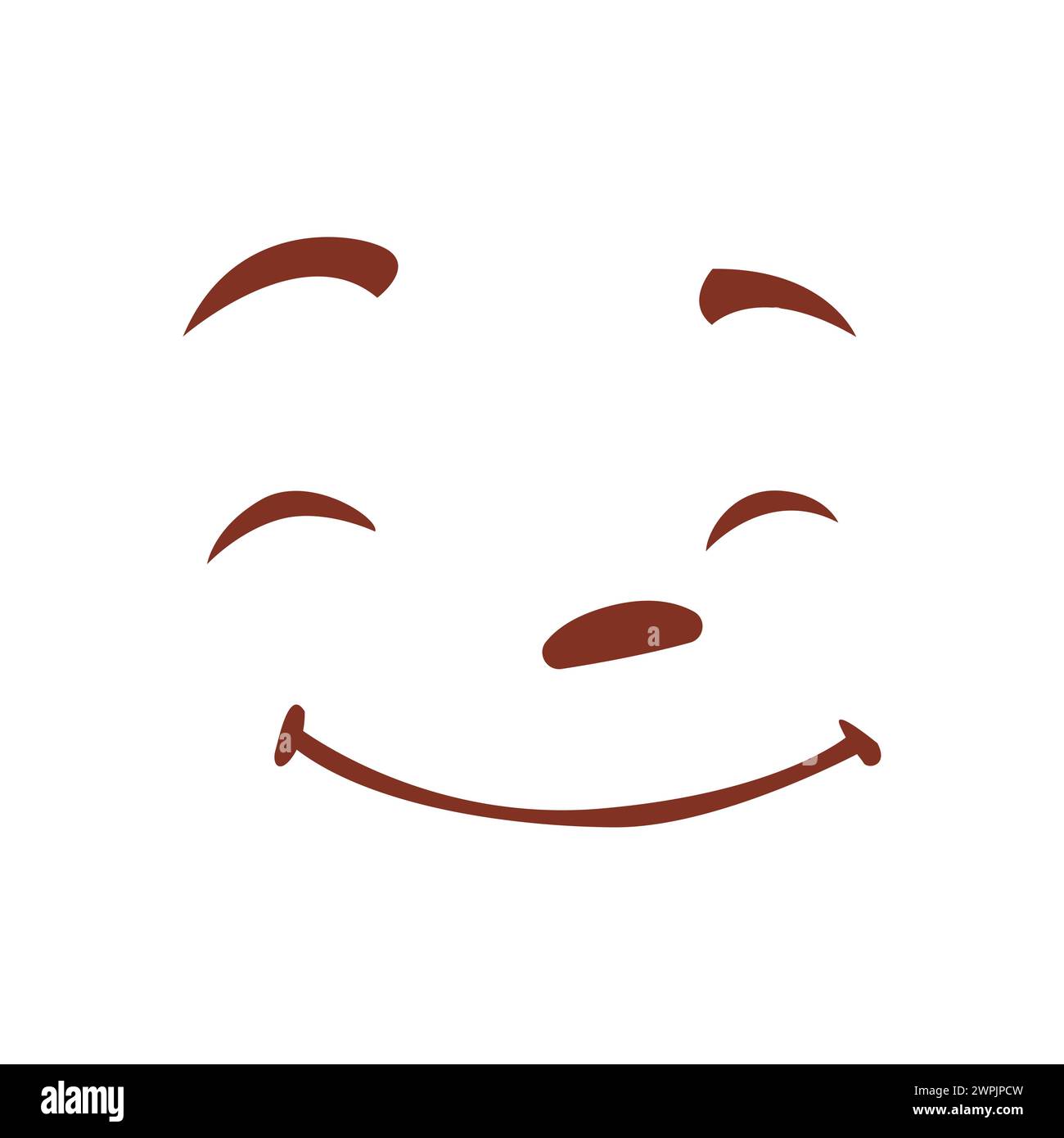 Happy Face Expression Vector Illustration Stock Vector Image Art Alamy happy-face-expression-vector-illustration-stock-vector-image-art-alamy