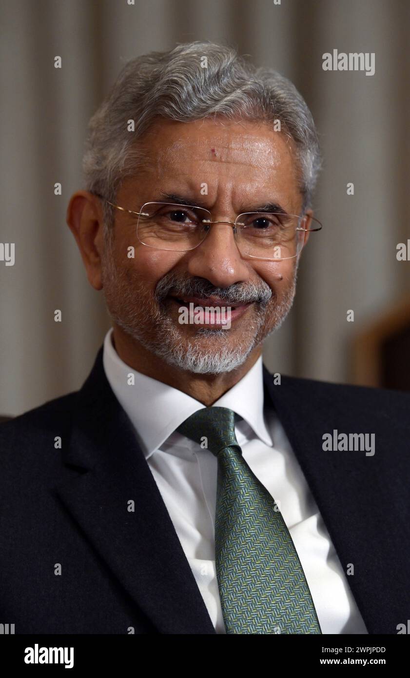 Subrahmanyam Jaishankar, the Minister of External Affairs of the ...
