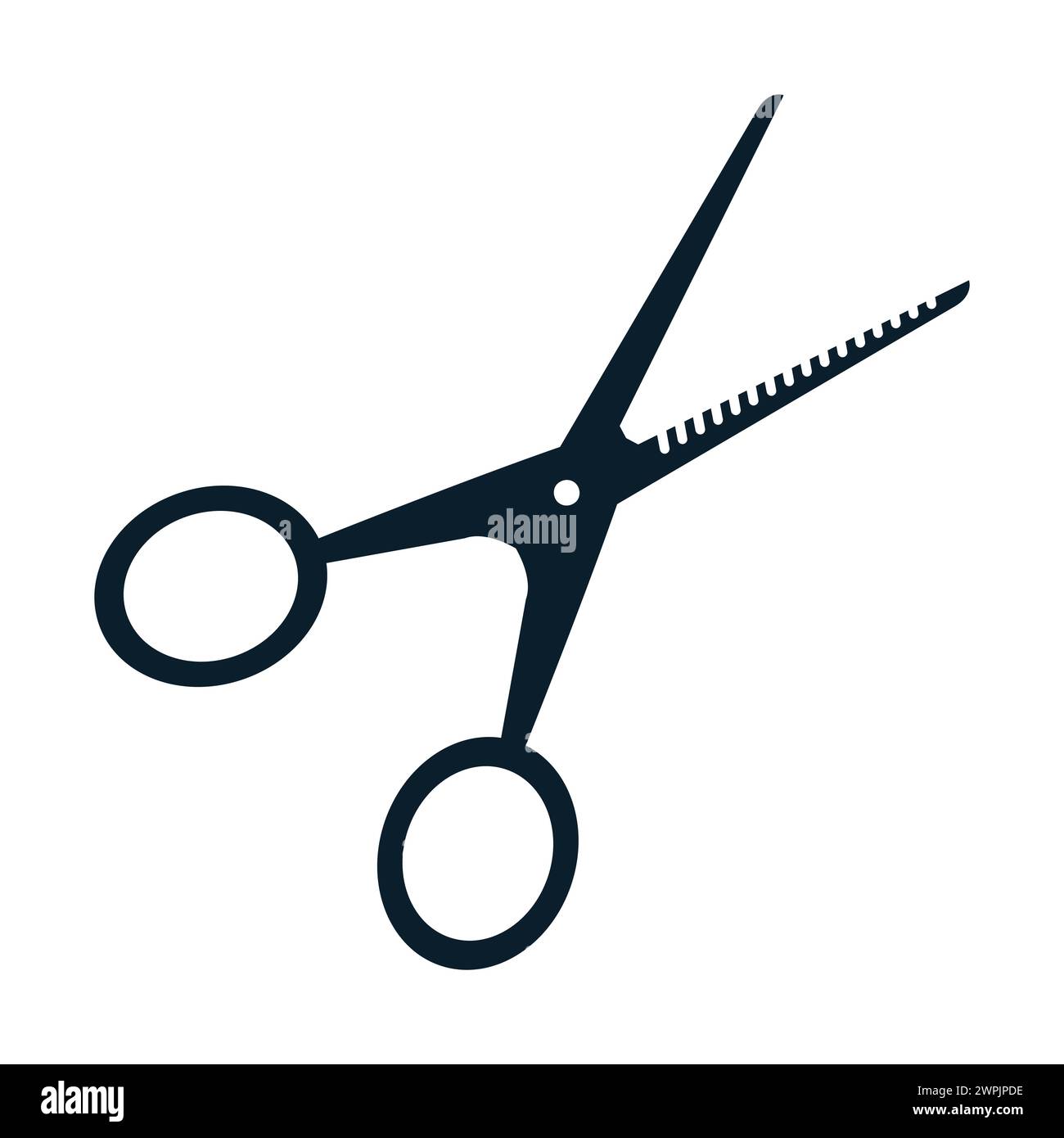 Blue Scissor Icon Stock Vector Image & Art - Alamy