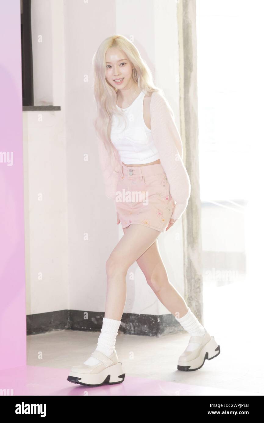 S. Korean girl group AESPA's Winter Winter, a member of South Korean ...