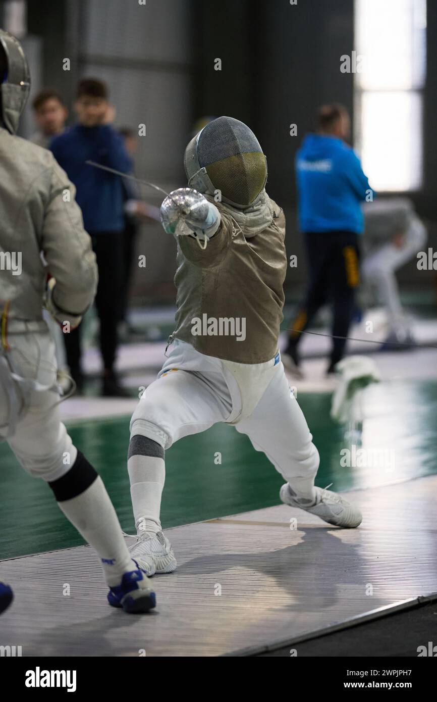 Ukrainian fencers compete in "Competition of the Strongest of Ukraine ...