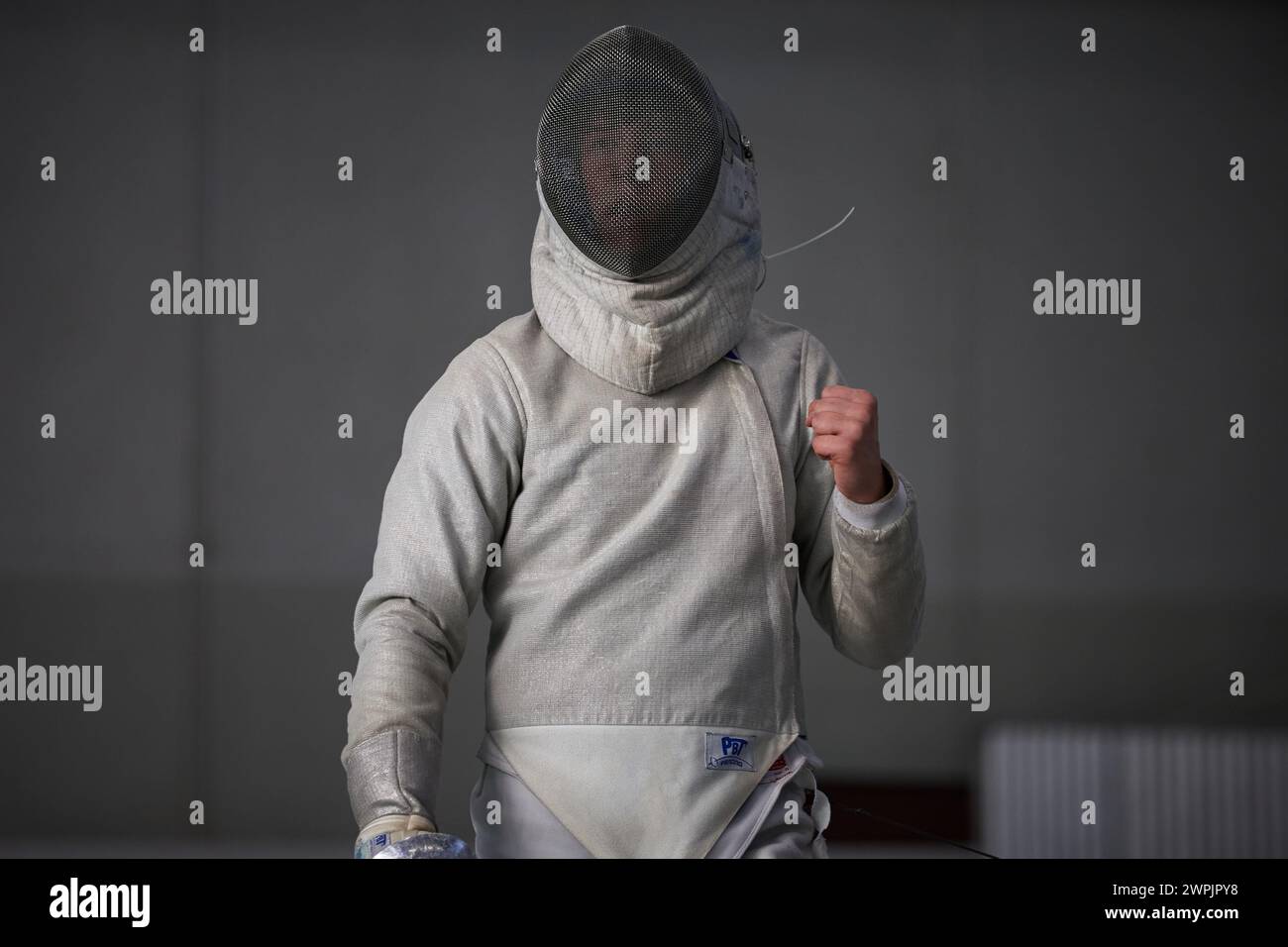Fencer Ihor Markunin at the "All-Ukrainian Competition of the Strongest ...