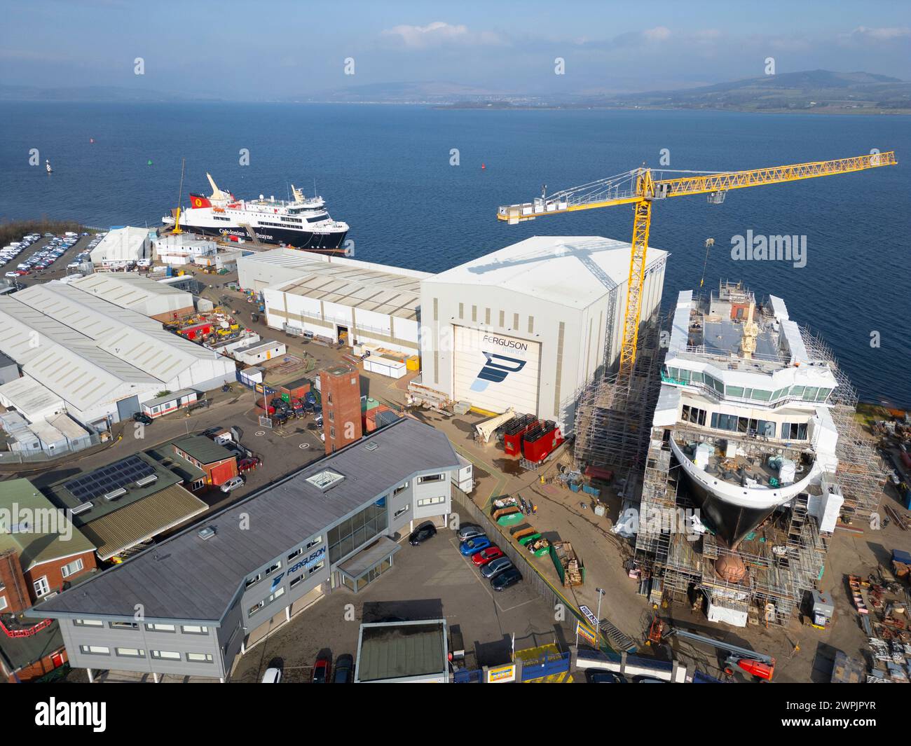 Scottish ferries shipyard hi-res stock photography and images - Alamy
