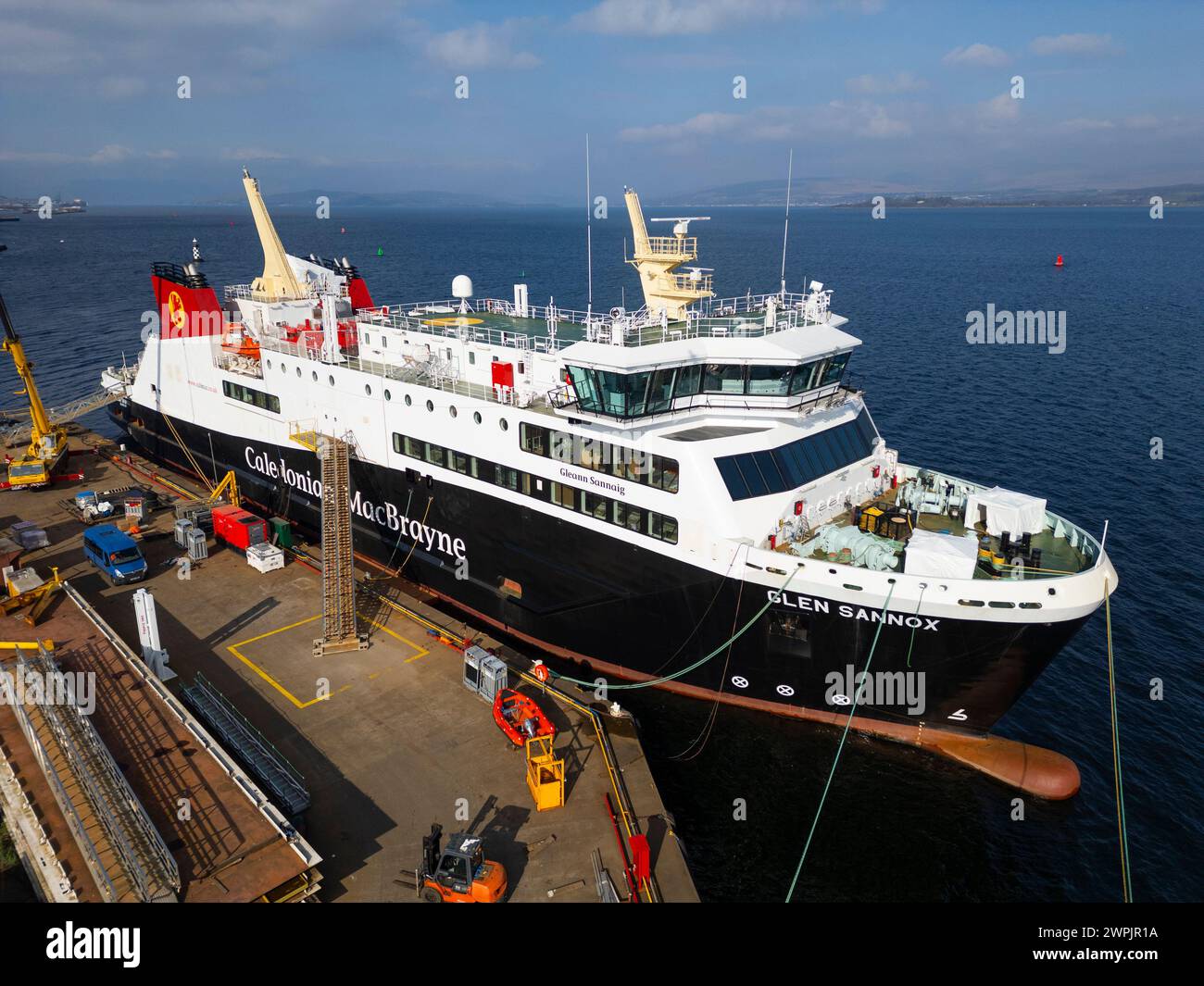 Port Glasgow, Argyll and Bute, Scotland, UK. 7th March, 2024. Latest ...