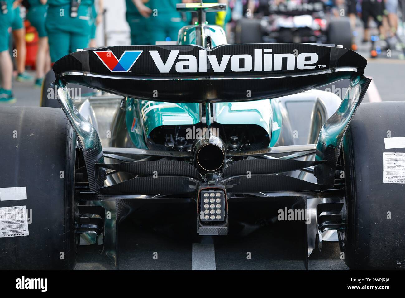 Aston Martin F1 Team AMR23, mechanical detail, Less aggressive rear ...