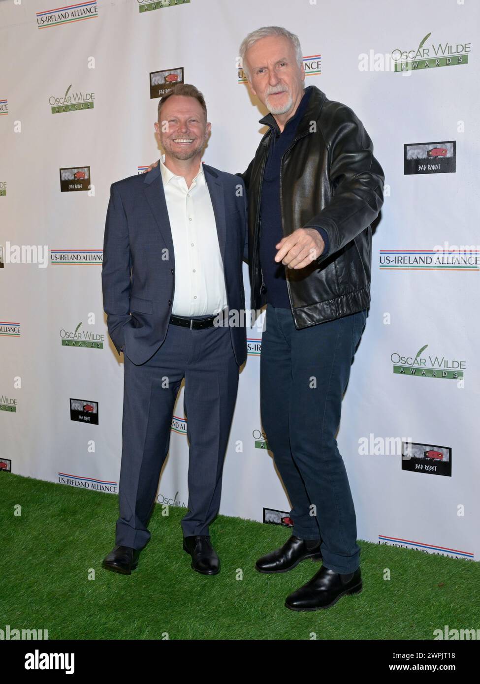 Santa Monica, California, USA. 07th Mar, 2024. Richard Baneham and ...