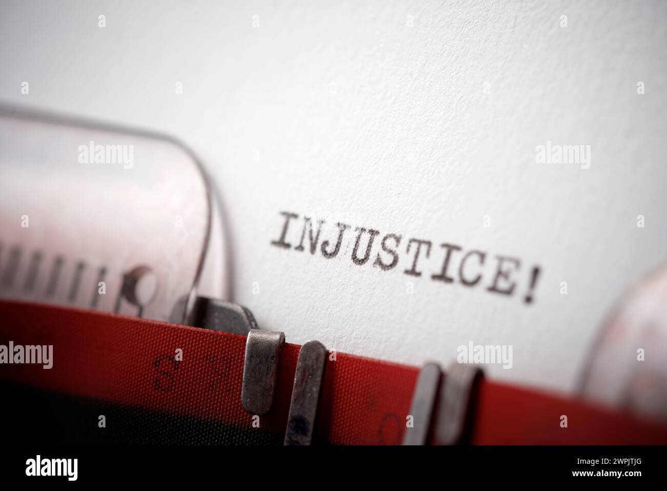 Injustice text hi-res stock photography and images - Alamy