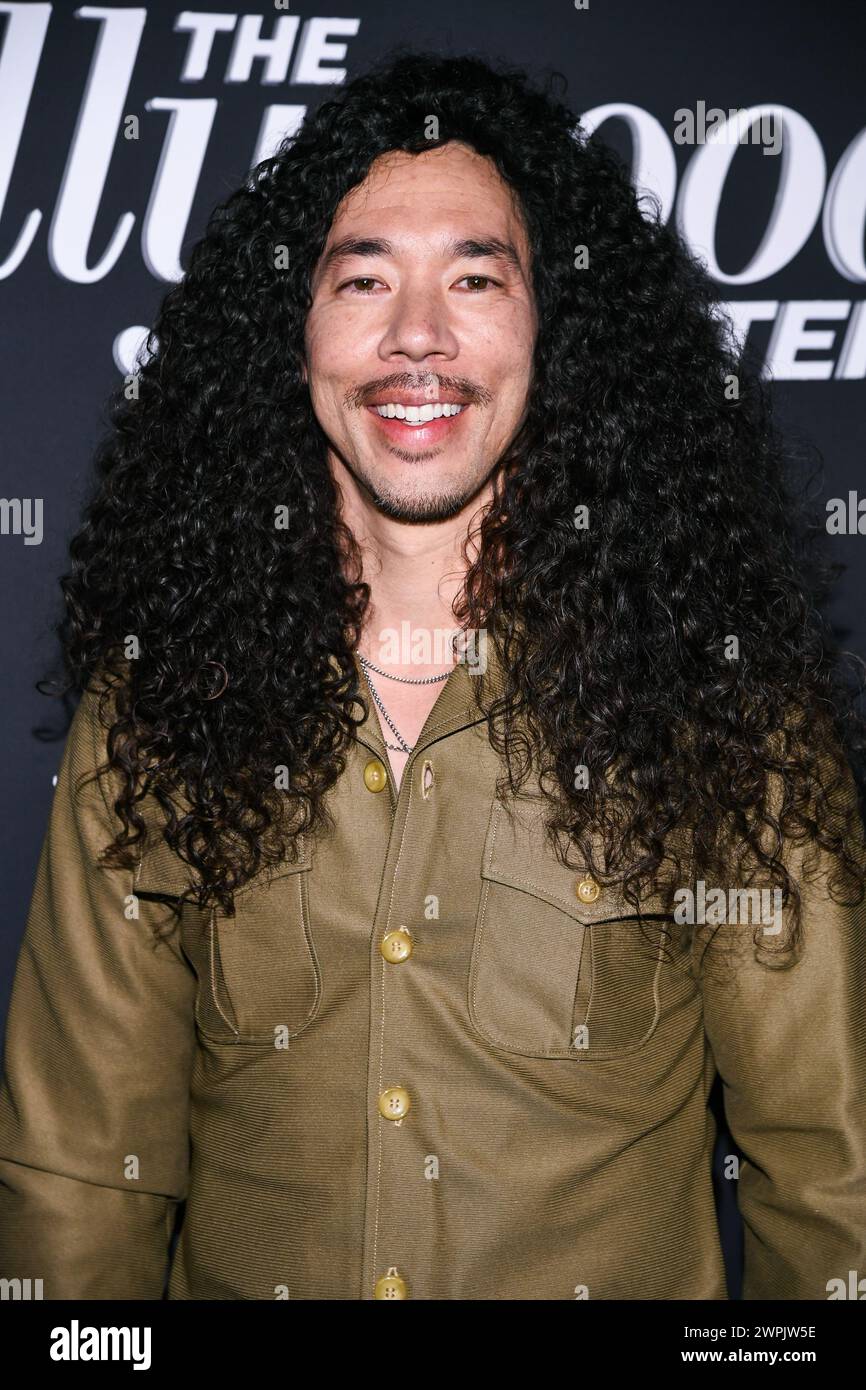 Cole Walliser walking on the red carpet at the The Hollywood Reporter ...