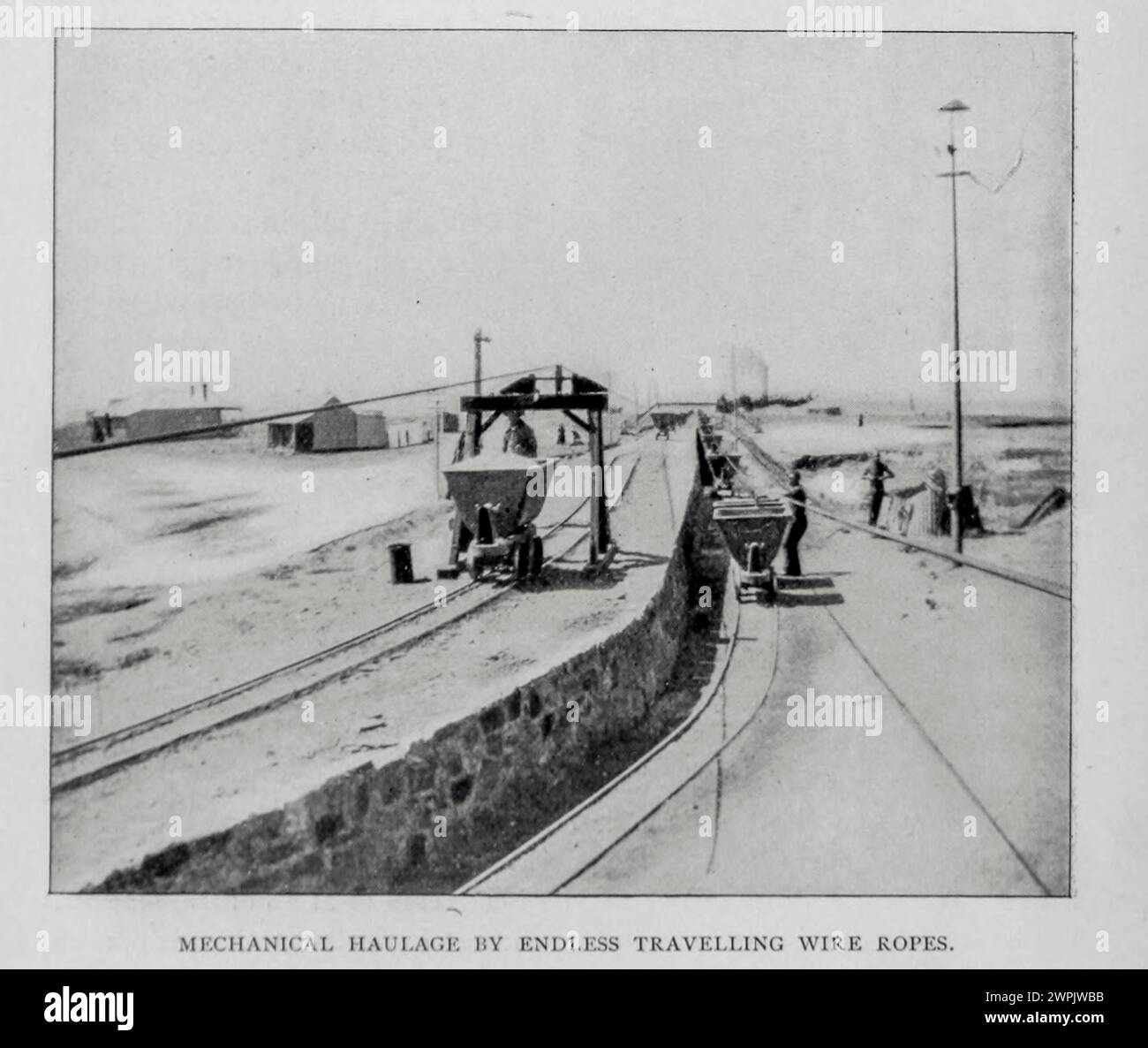 Endless wire ropes hi-res stock photography and images - Alamy