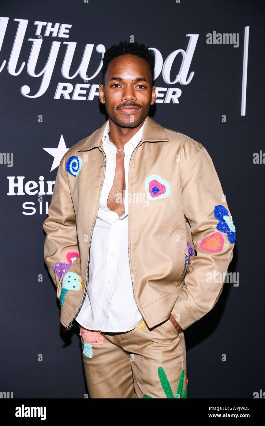 Los Angeles, USA. 07th Mar, 2024. Carter Gregory walking on the red ...