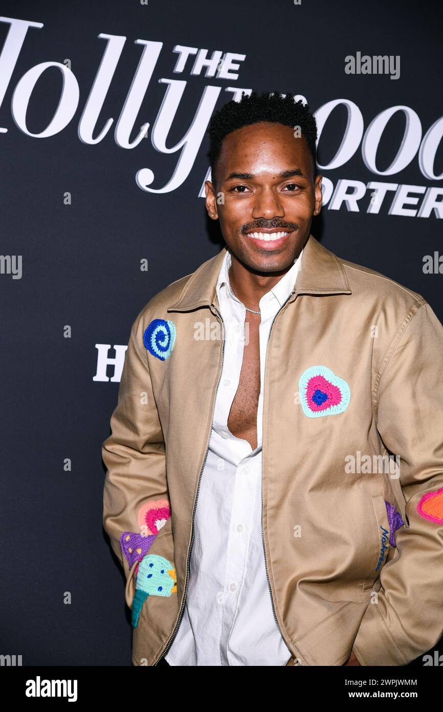 Los Angeles, USA. 07th Mar, 2024. Carter Gregory walking on the red ...