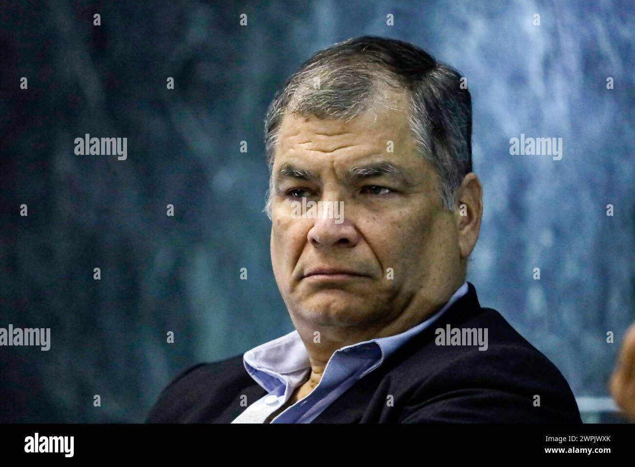 Rafael Correa former President of Ecuador Visits Mexico March 6, 2024 ...