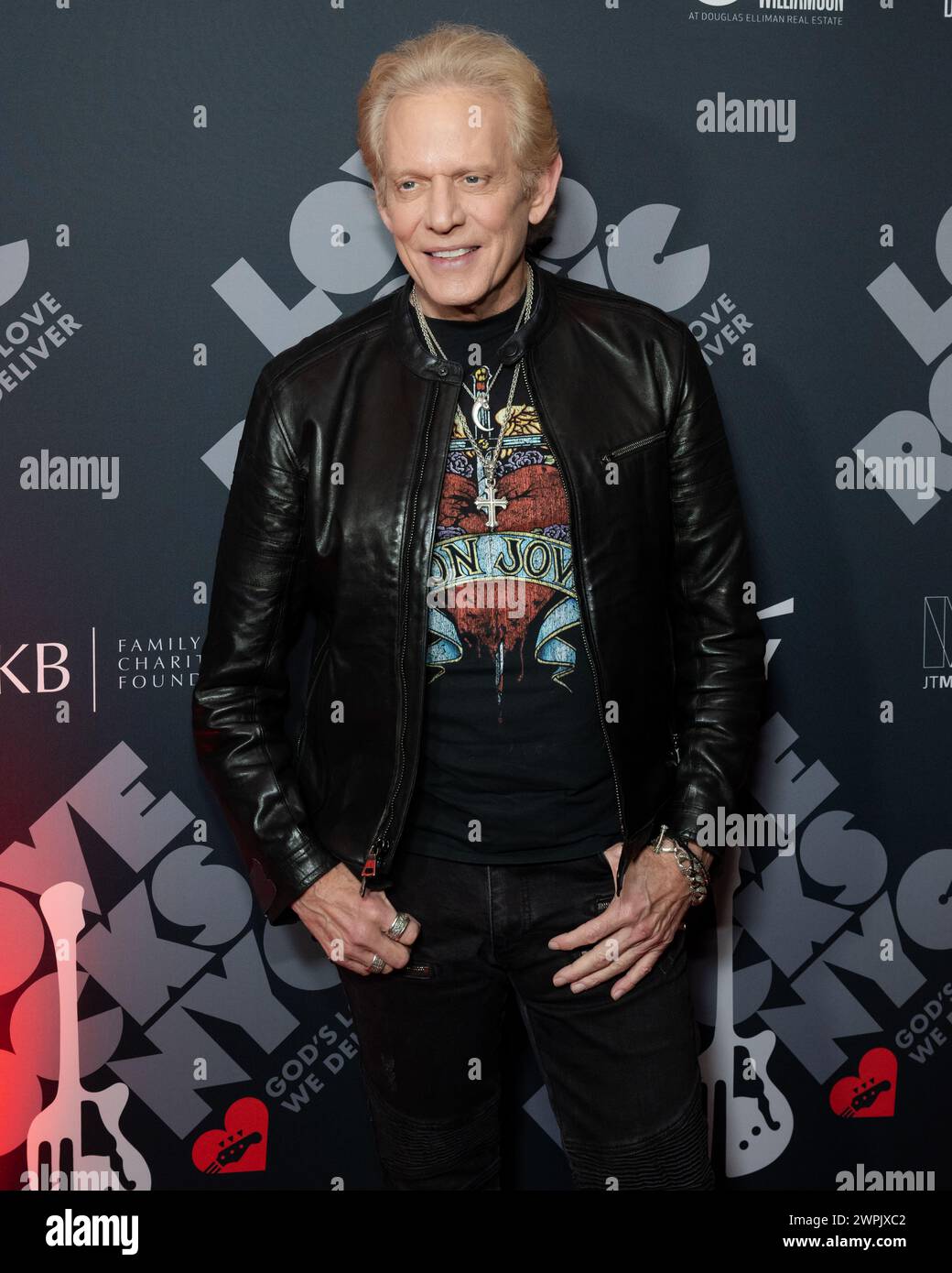 New York, USA. 07th Mar, 2024. Don Felder arrives on the red carpet for ...
