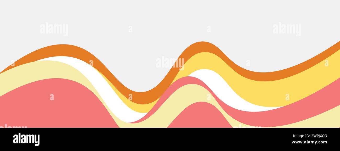 Abstract rust red and orange banner template with dynamic background ...