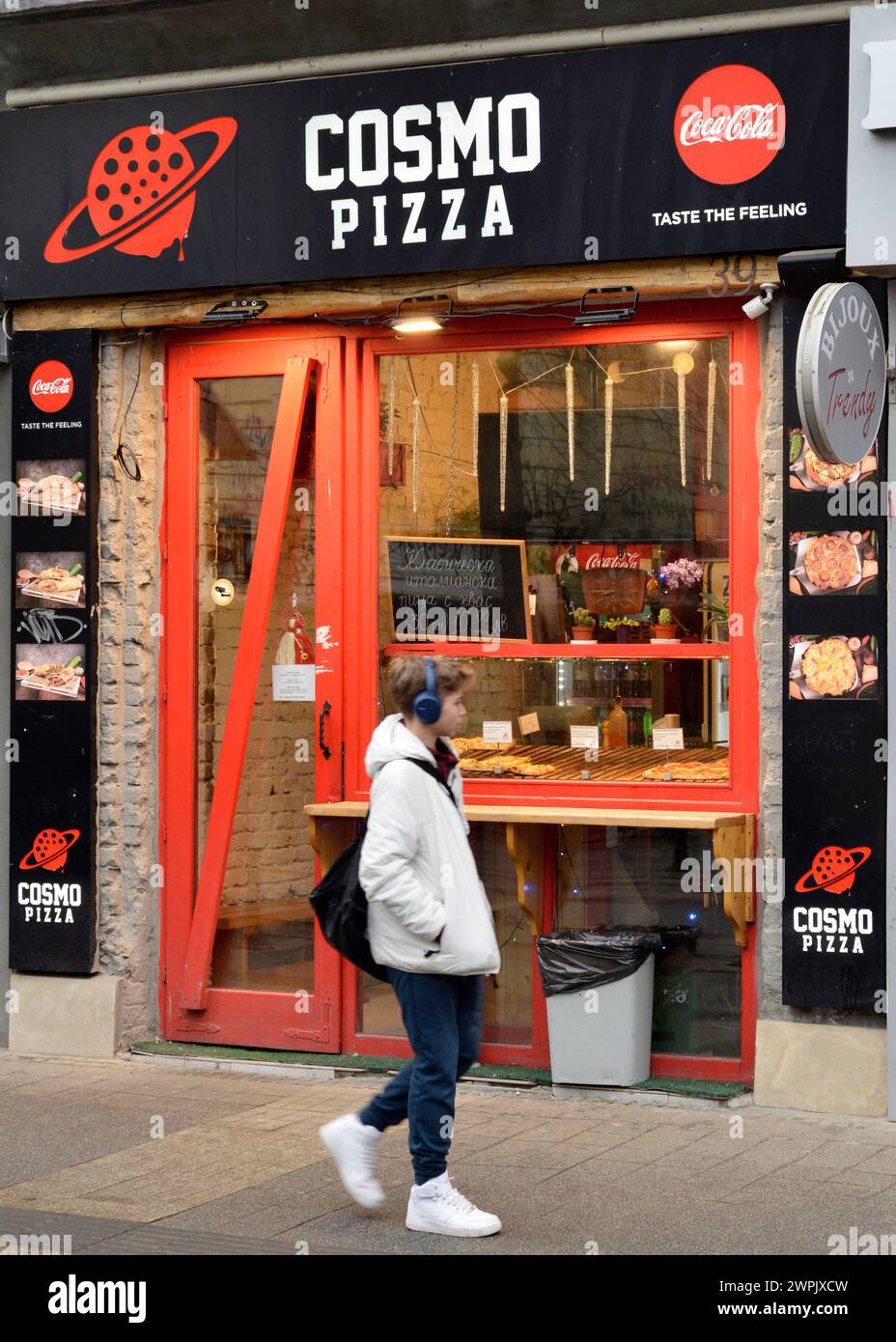 Pizza sofia bulgaria hi-res stock photography and images - Alamy