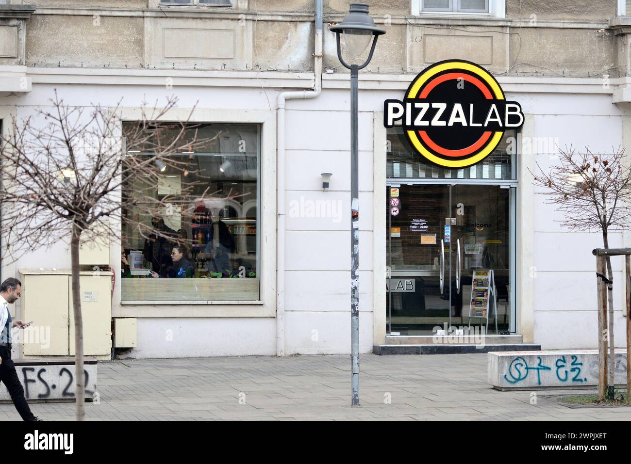 Pizza Lab pizzeria restaurant in Sofia Bulgaria, Eastern Europe ...