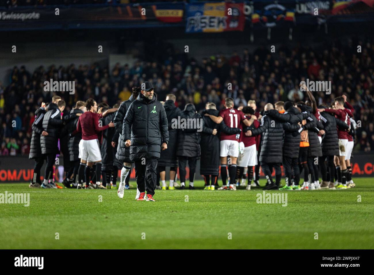 PRAGUE, CZECH REPUBLIC - MARCH 7: Manager of Liverpool Jürgen Klopp ...