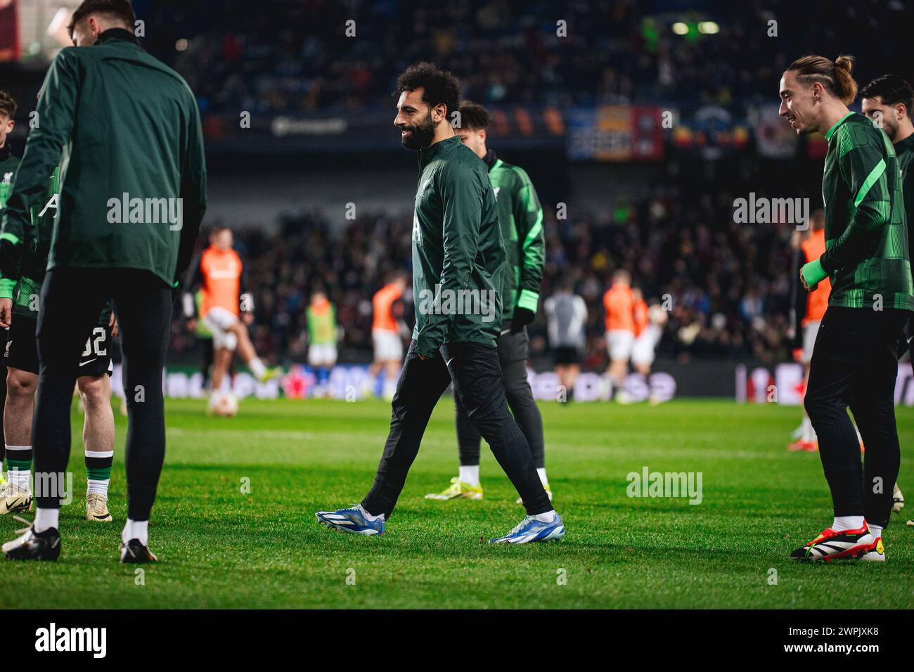 PRAGUE, CZECH REPUBLIC - MARCH 7: Mohamed Salah of Liverpool during the ...