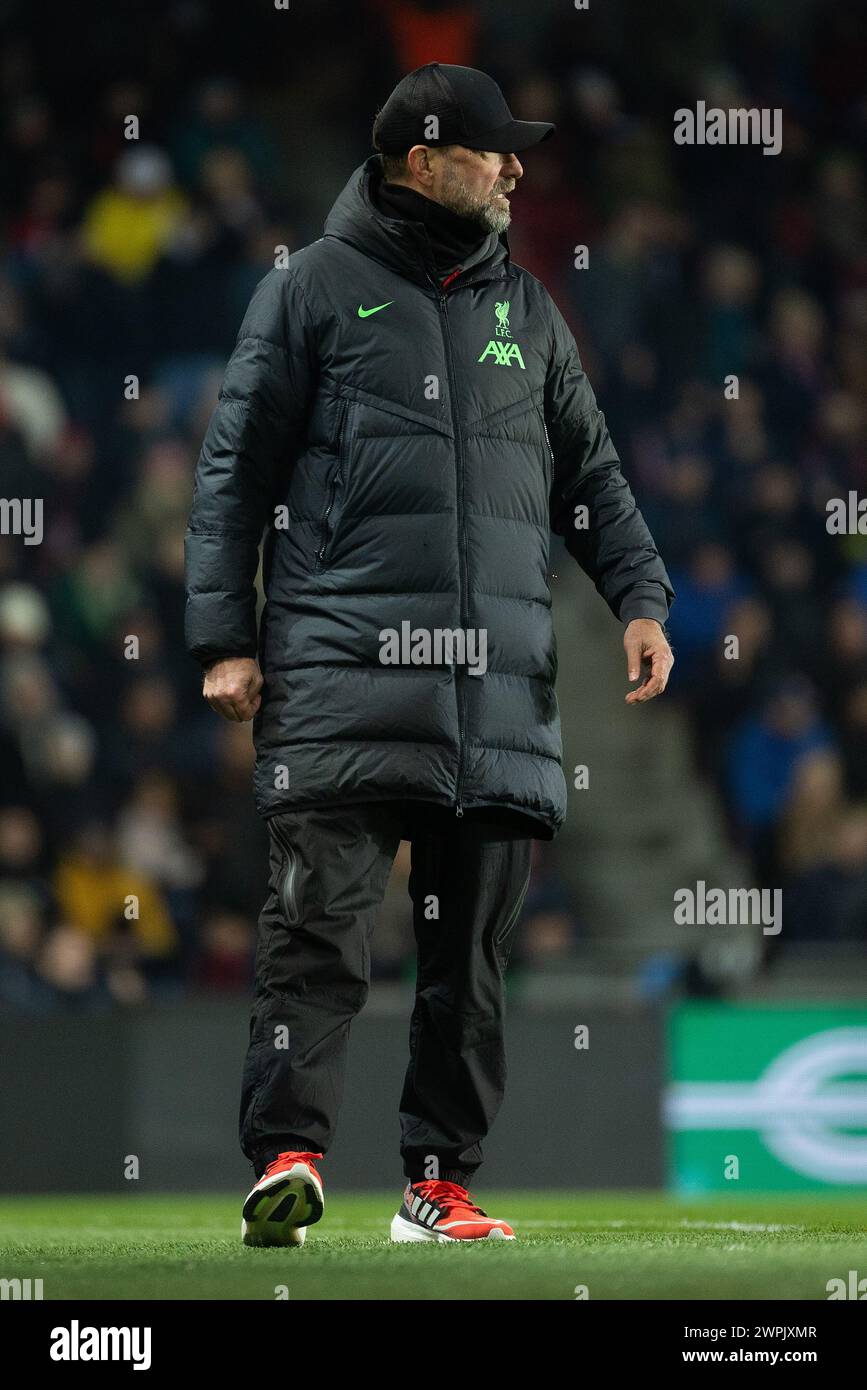 PRAGUE, CZECH REPUBLIC - MARCH 7: Manager of Liverpool Jürgen Klopp ...