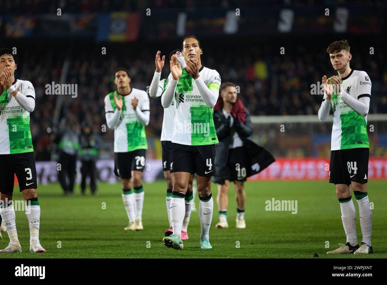 PRAGUE, CZECH REPUBLIC - MARCH 7: Virgil van Dijk of Liverpool during ...