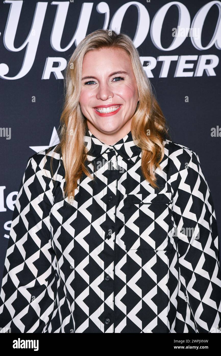 Los Angeles, USA. 07th Mar, 2024. Sara Coates walking on the red carpet ...