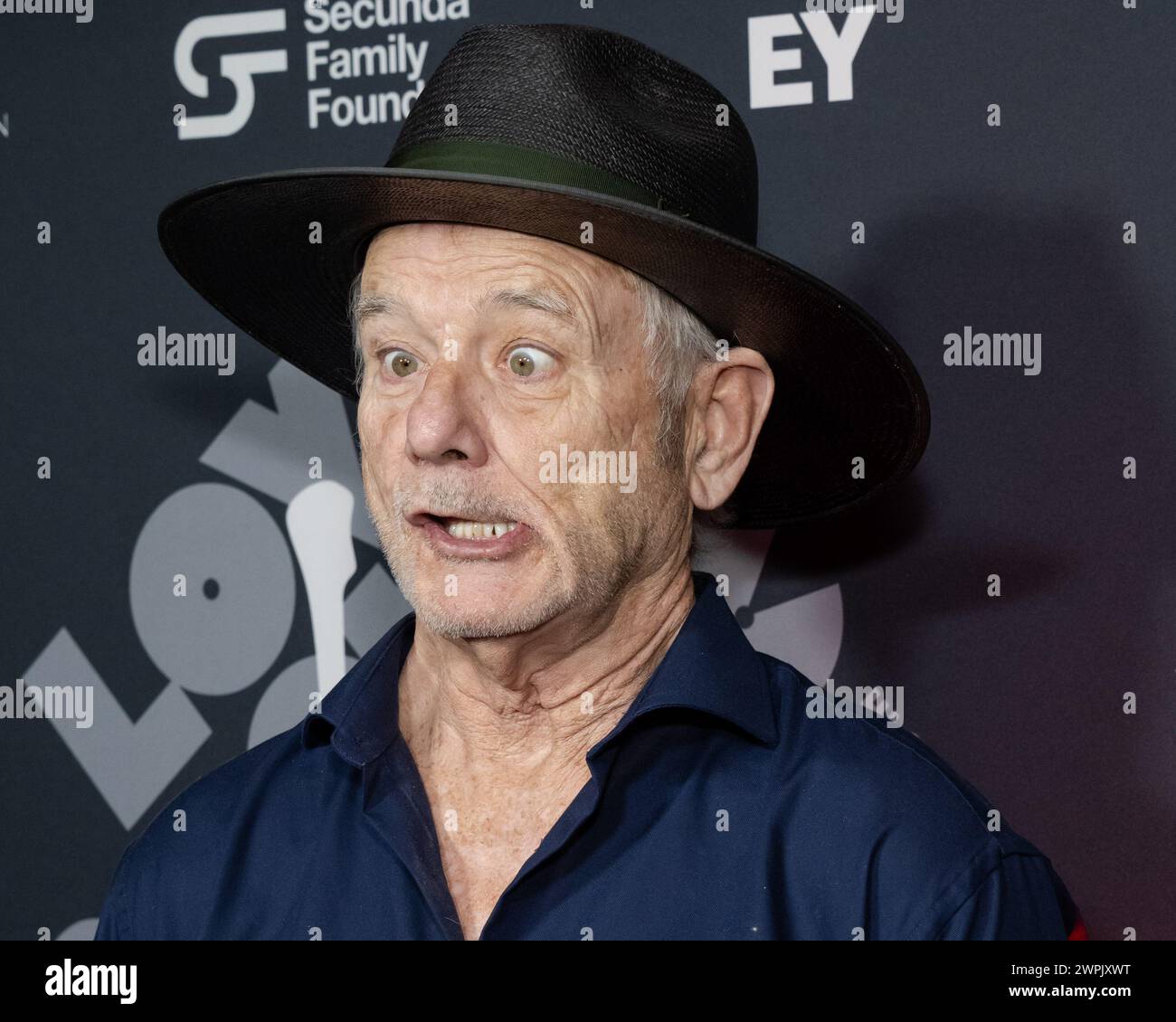 New York, USA. 07th Mar, 2024. Bill Murray arrives on the red carpet ...