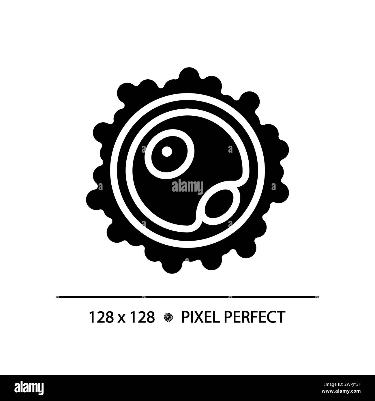 Ovum illustration Black and White Stock Photos & Images - Alamy