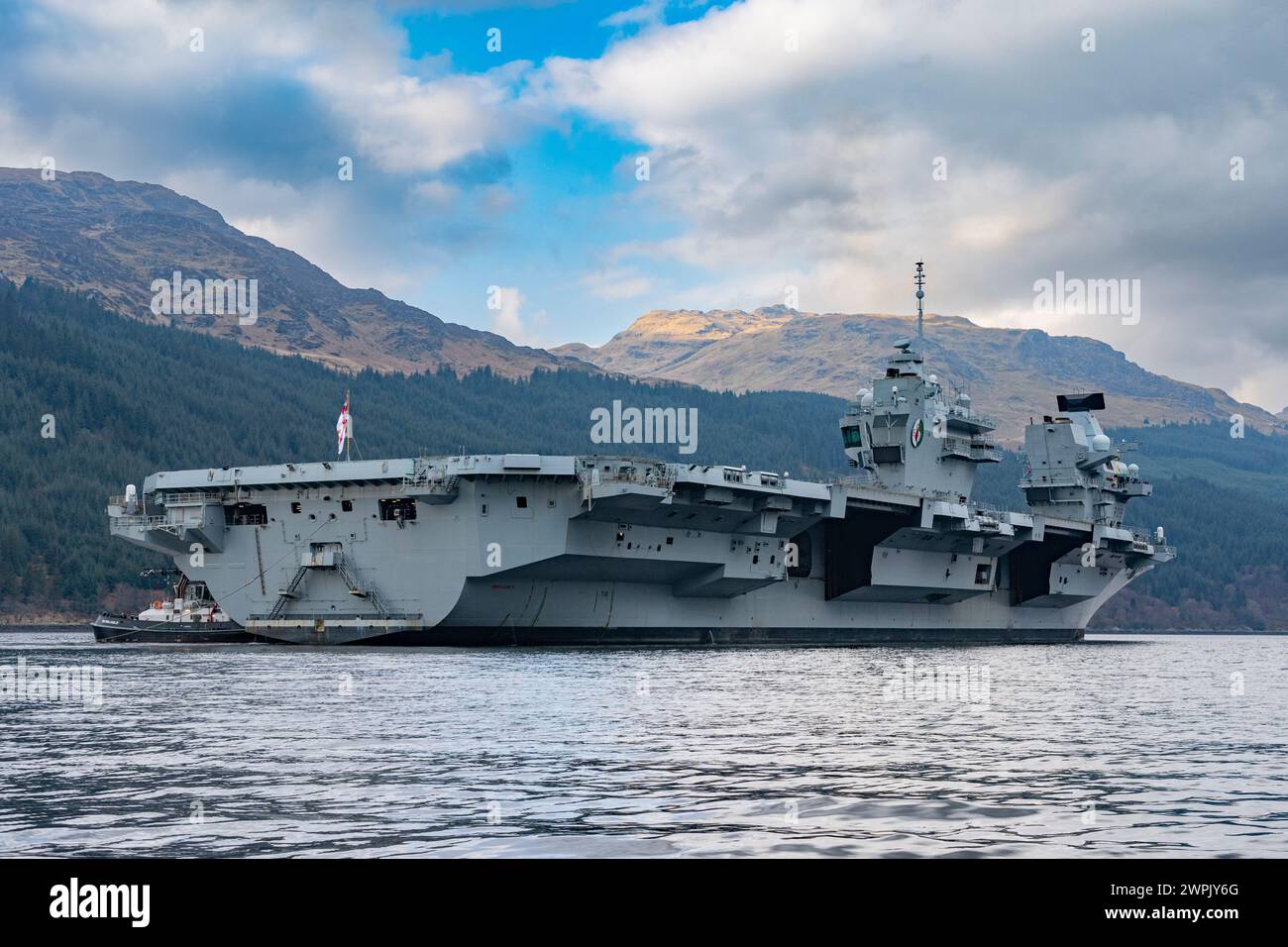 Glen Mallan, Argyll and Bute, Scotland, UK. 7th March, 2024. Royal Navy ...