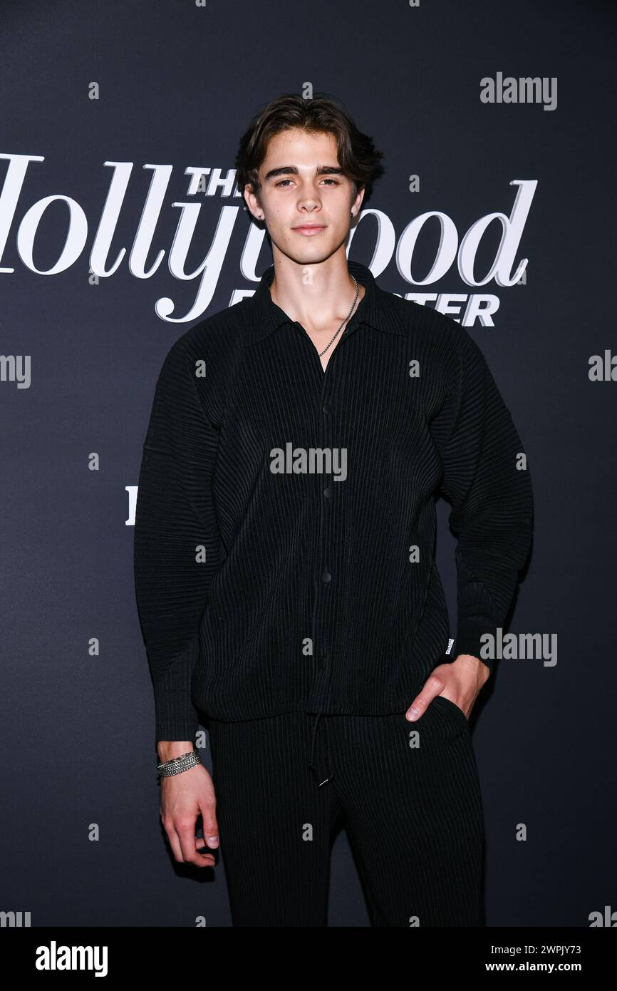 Los Angeles, USA. 07th Mar, 2024. Billy Keogh walking on the red carpet ...