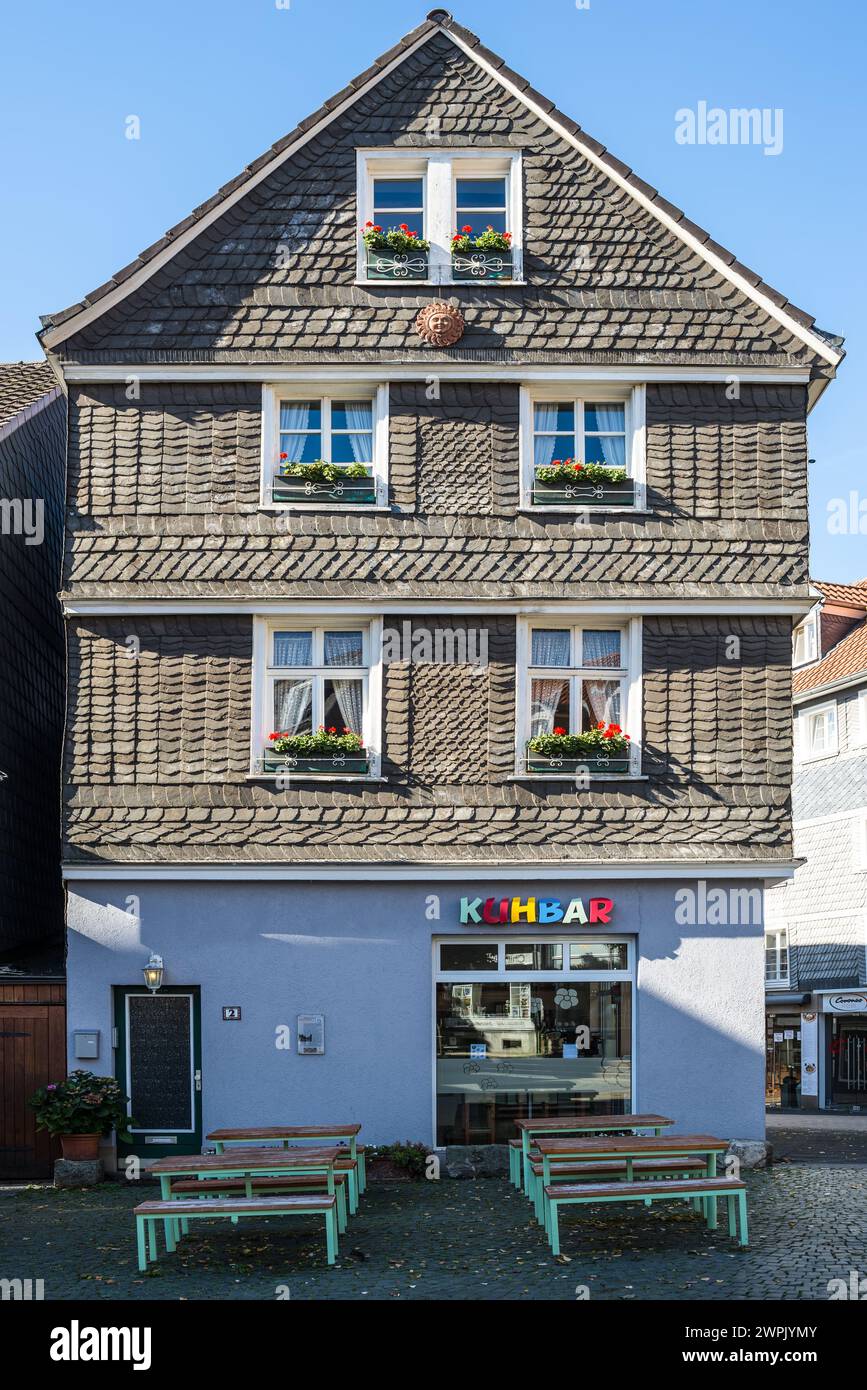 Hattingen, Germany - October 9, 2022: Hattingen's Old Town (Altstadt ...