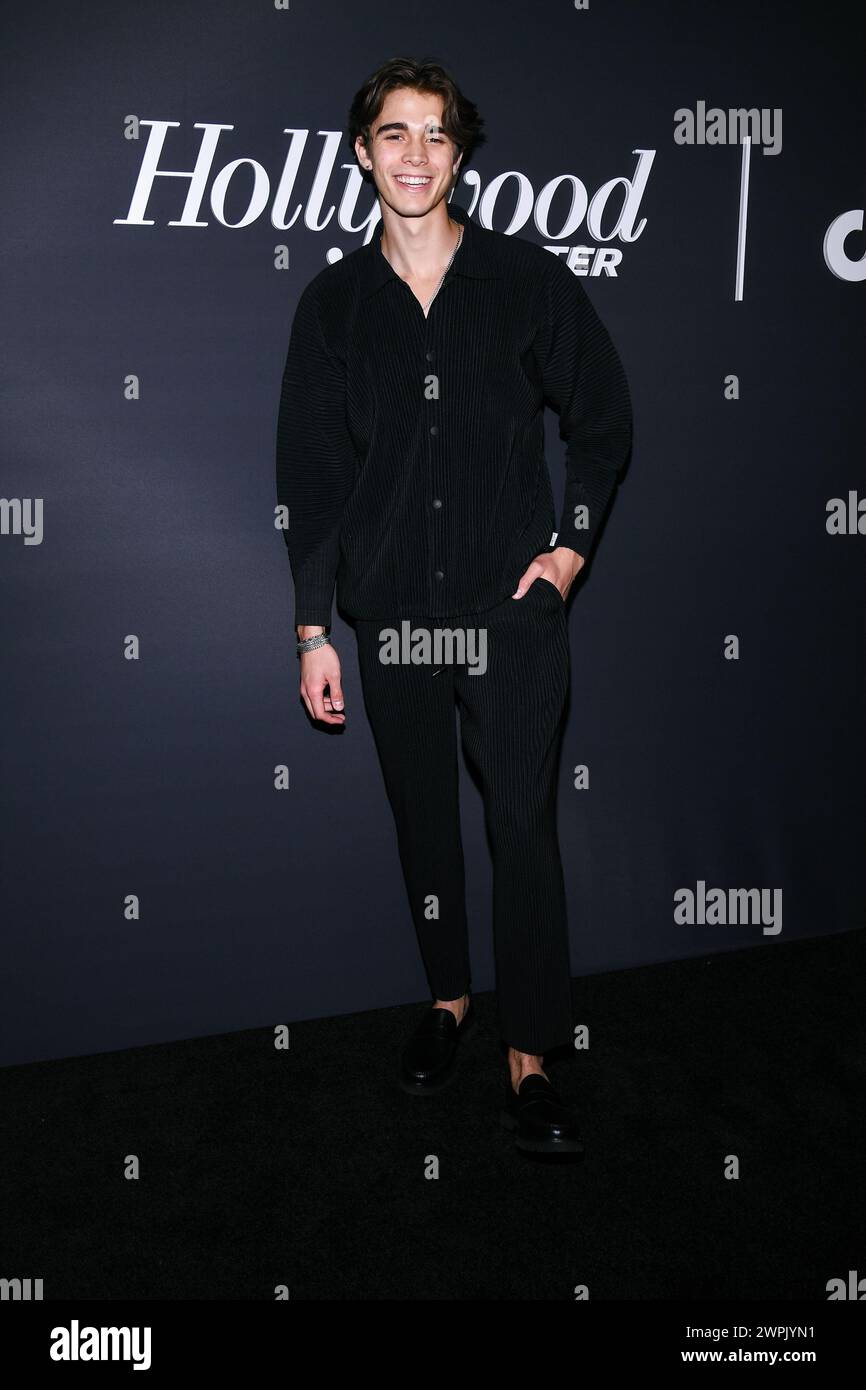 Los Angeles, USA. 07th Mar, 2024. Billy Keogh walking on the red carpet ...