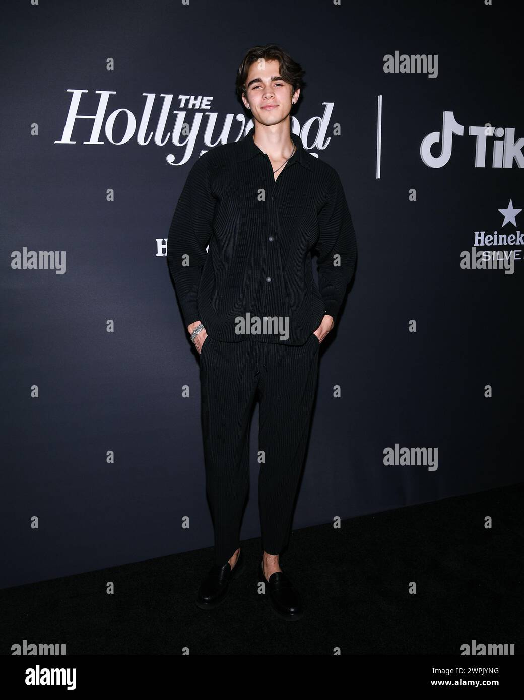 Los Angeles, USA. 07th Mar, 2024. Billy Keogh walking on the red carpet ...