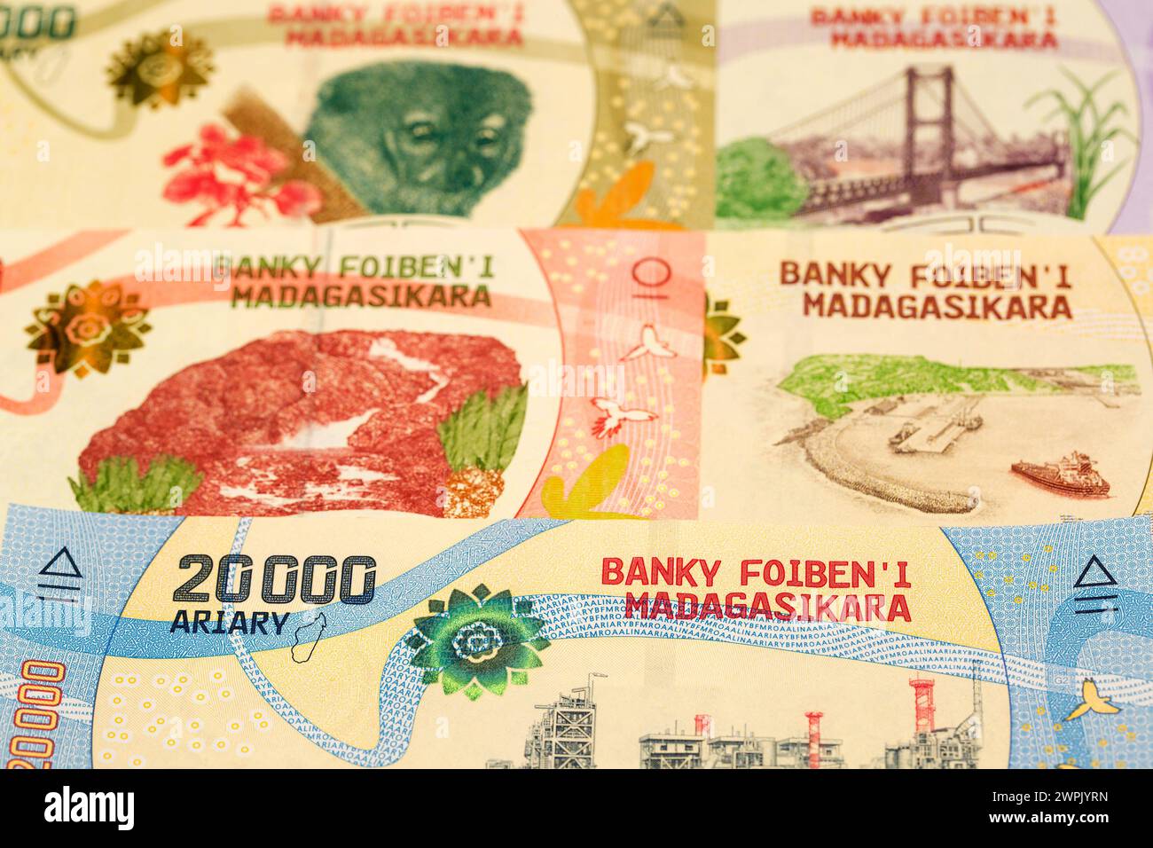 Madagascar money ariary hi-res stock photography and images - Alamy