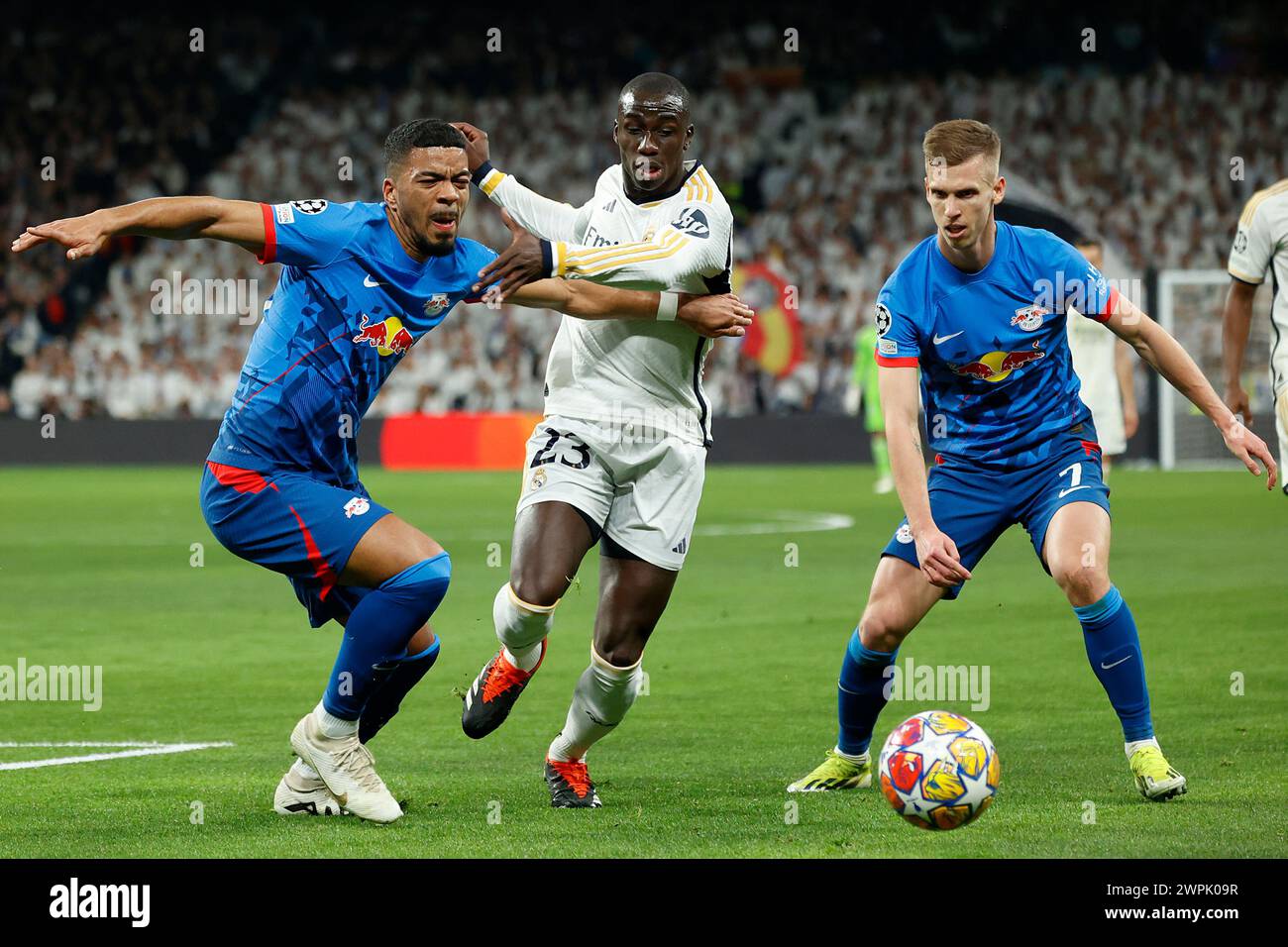 Madrid, Spain. 06th Mar, 2024. Ferland Mendy of Real Madrid CF and ...