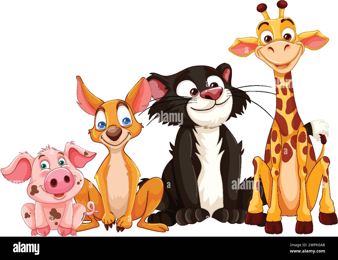 Diverse characters illustrated hi-res stock photography and images - Alamy