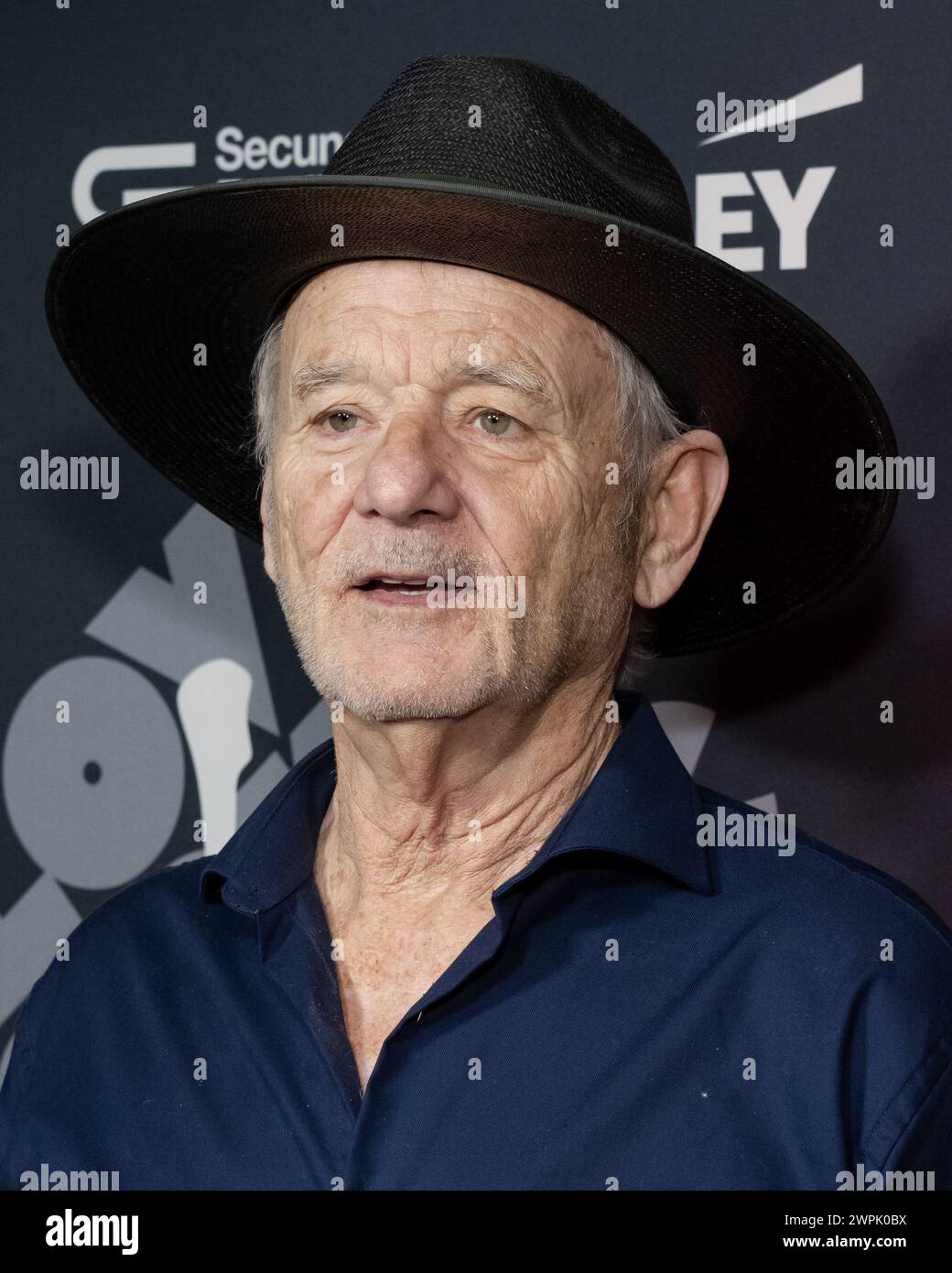 New York, USA. 07th Mar, 2024. Bill Murray arrives on the red carpet ...