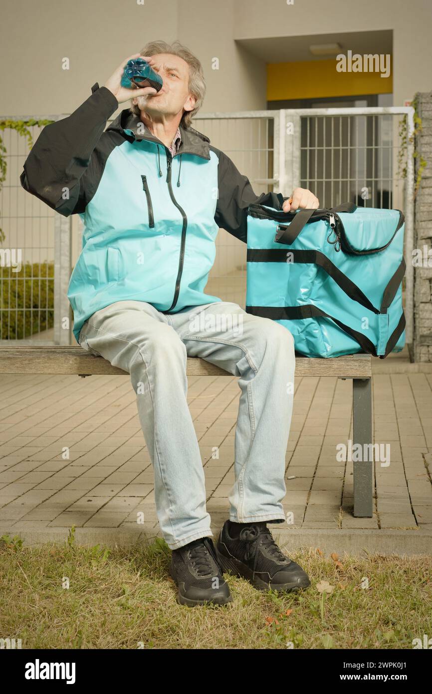 Man about to order hi-res stock photography and images - Alamy