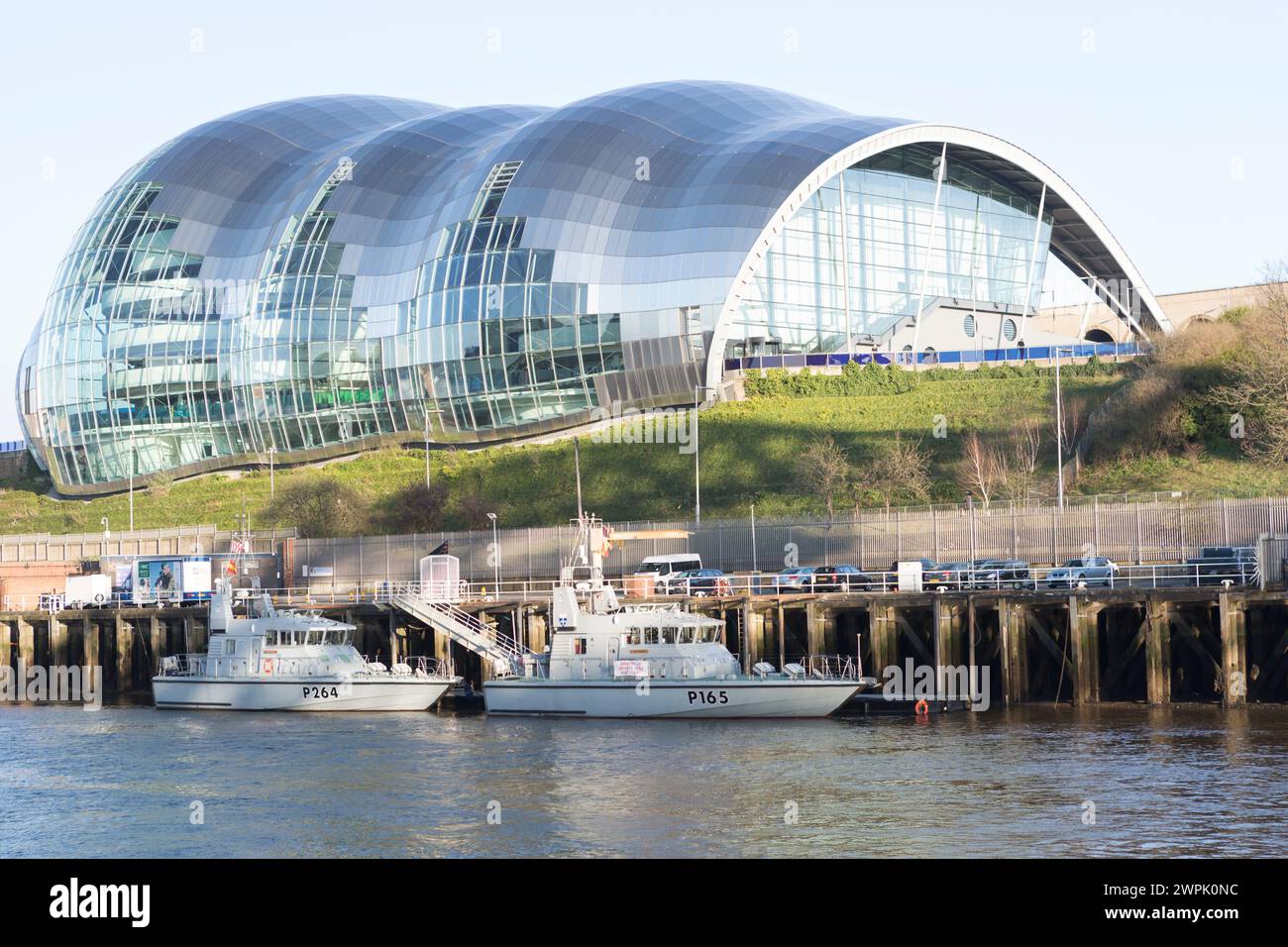UK, Gateshead, the Sage Concert Hall Stock Photo - Alamy