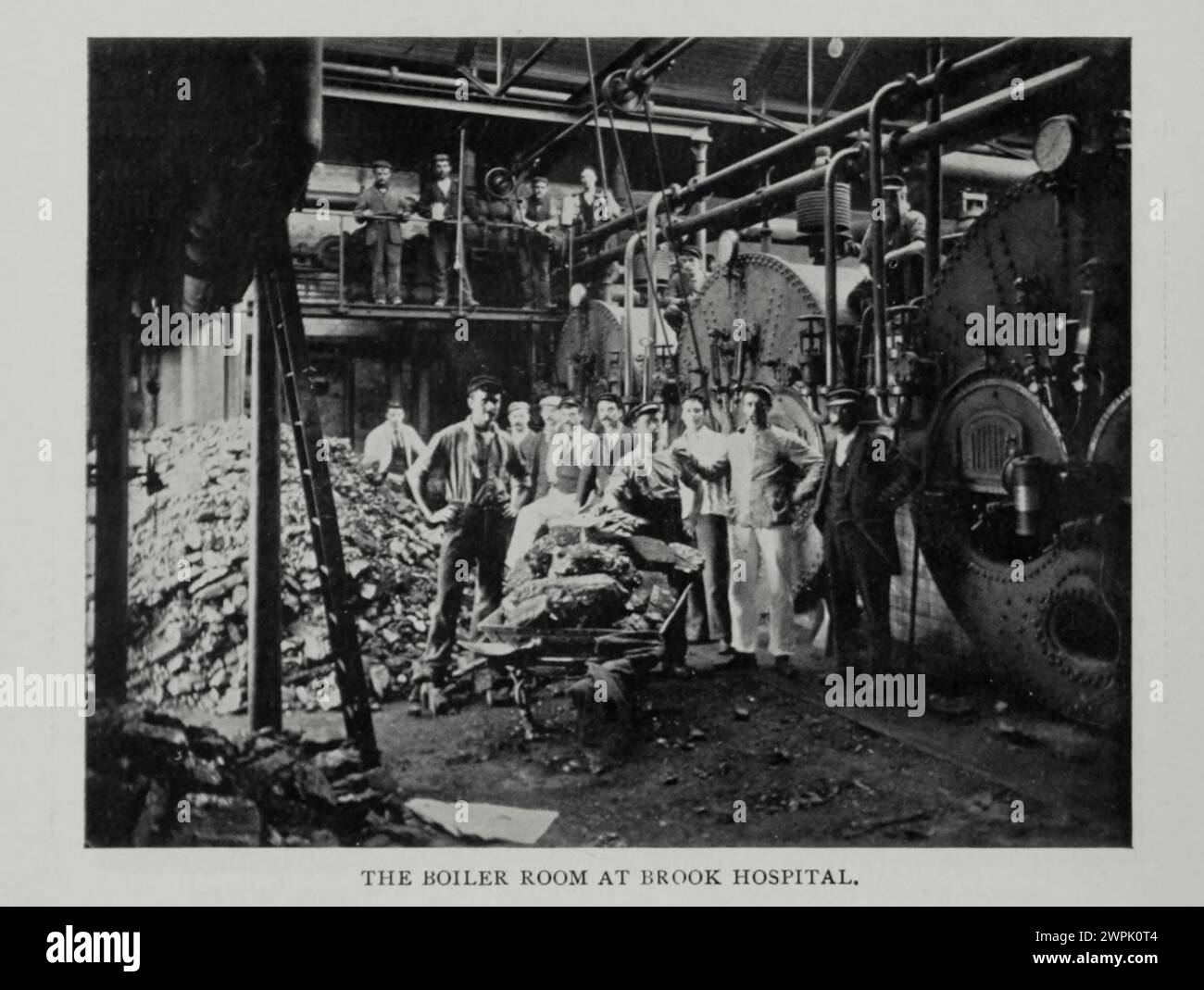 Industrial boiler room 19th century hi-res stock photography and images ...