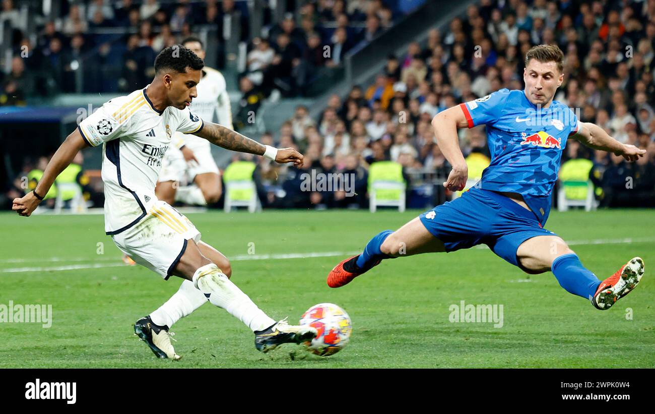 Madrid, Spain. 06th Mar, 2024. Rodrigo Goes of Real Madrid CF during ...