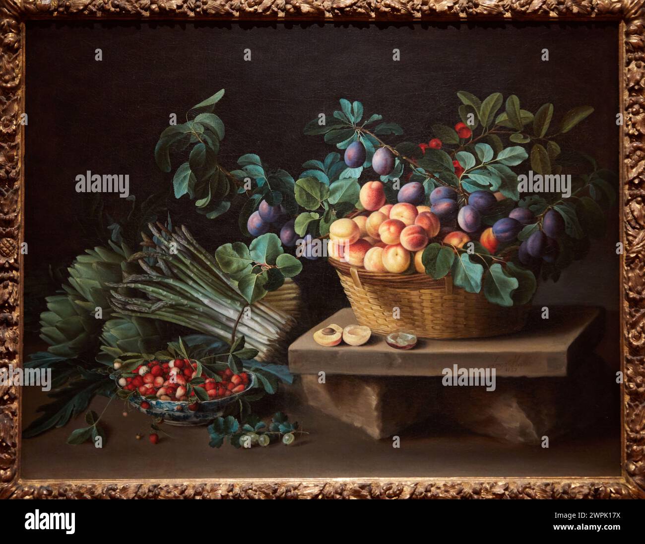 "Still Life with Fruit", 1637, Louise Moillon, Thyssen Bornemisza ...