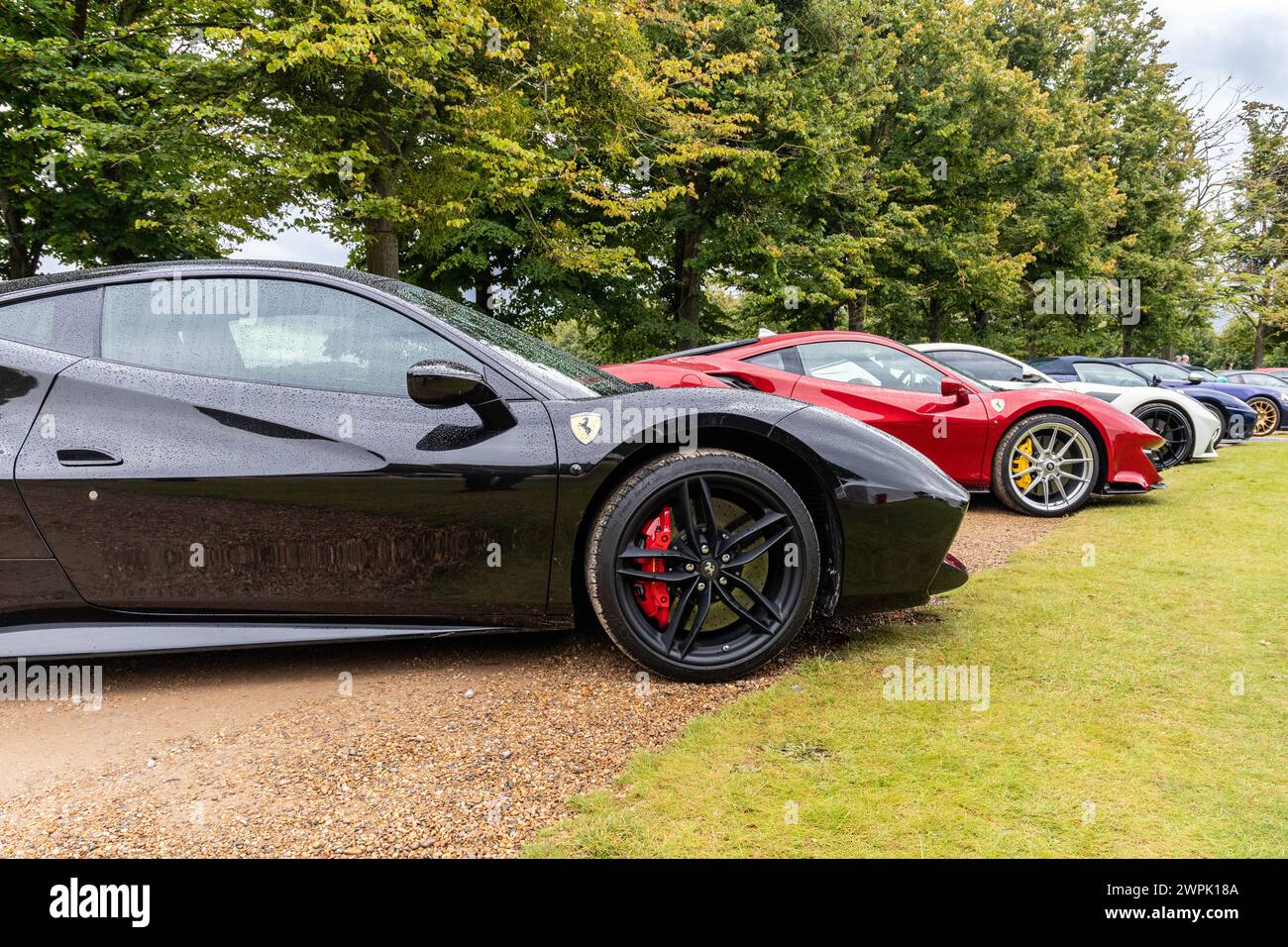 Side of ferrari black hi-res stock photography and images - Alamy