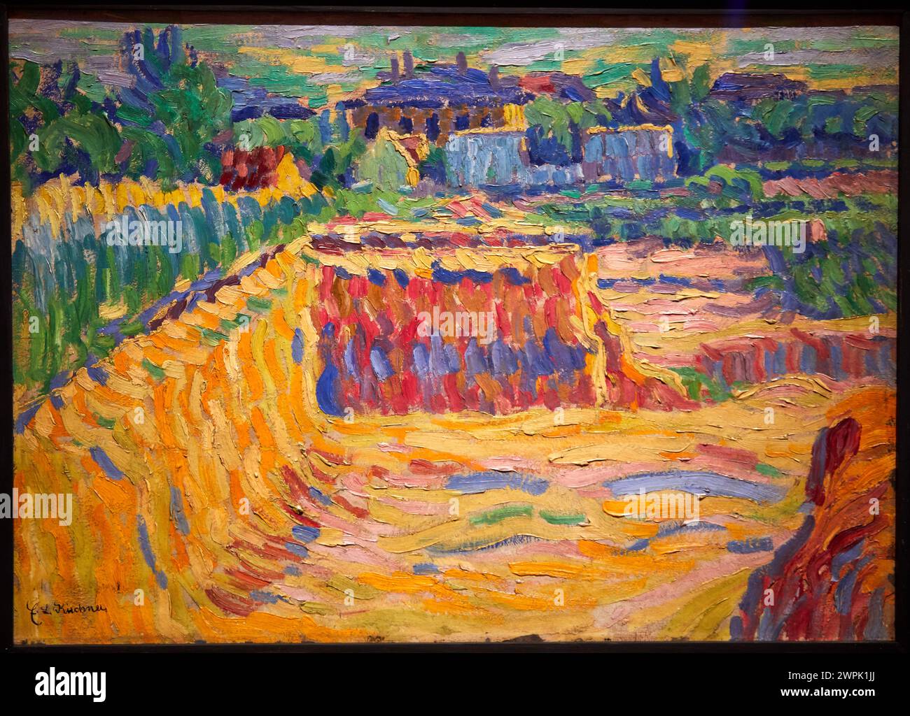 "The Loam Pit", 1906, Ernst Ludwig Kichner (1880-1938) (1880-1938 ...