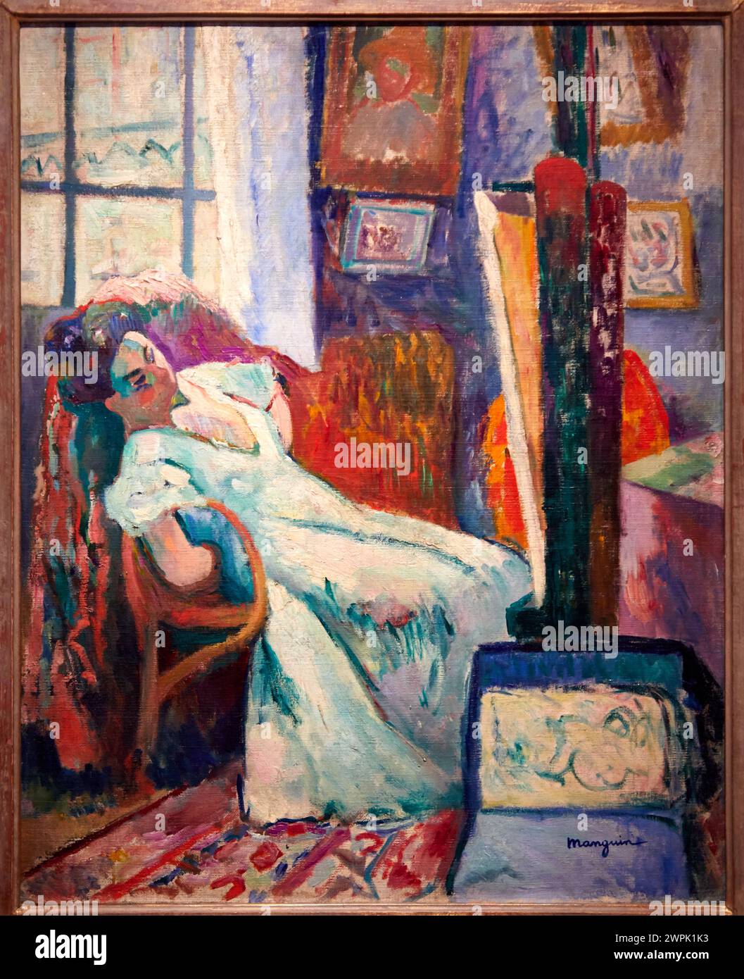 "Model resting", 1905, Henri Manguin Henri Matisse (1874-1949), Thyssen ...
