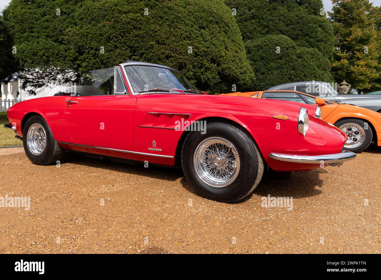 Ferrari supercar top view hi-res stock photography and images - Alamy