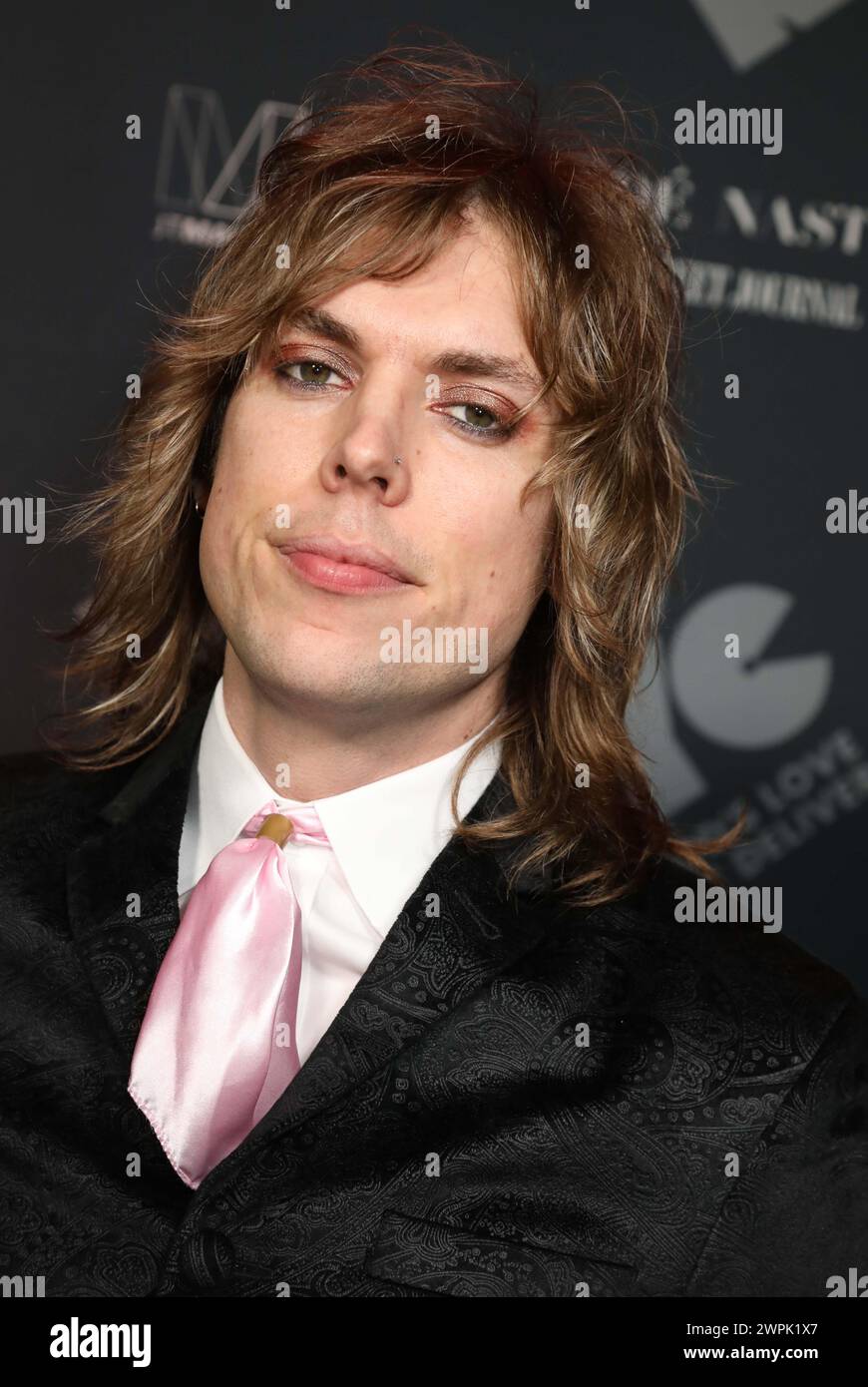 March 7, 2024, New York, New York, USA: Singer LUKE SPILLER from THE ...