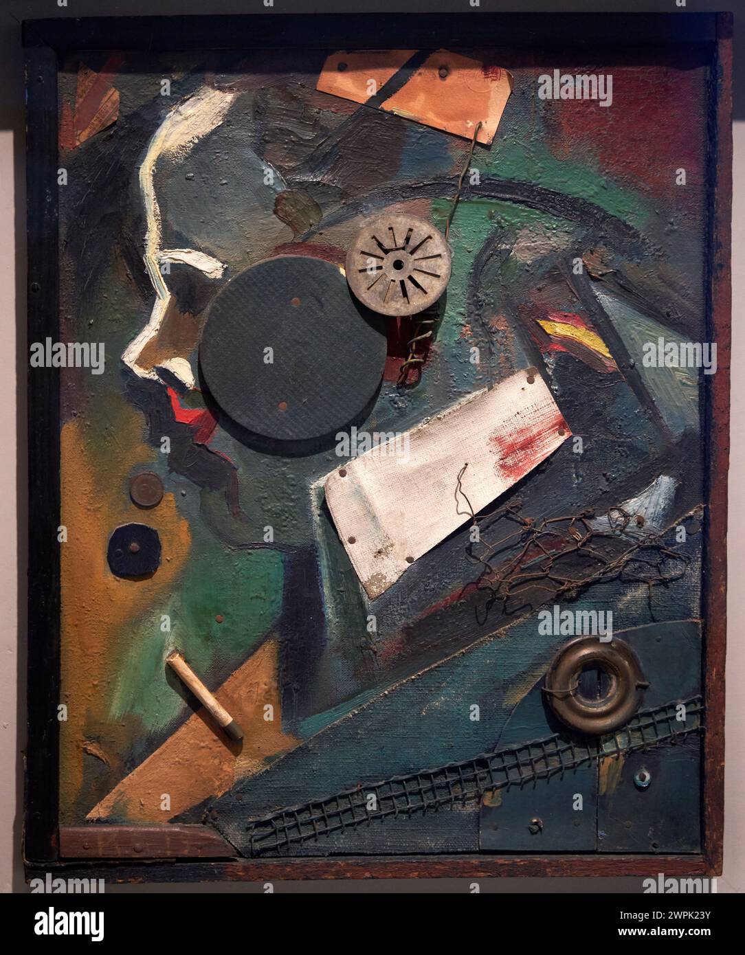 “Merzbild 1A (The Psychiatrist)”, 1919, Kurt Schwitters (1887-1948 ...