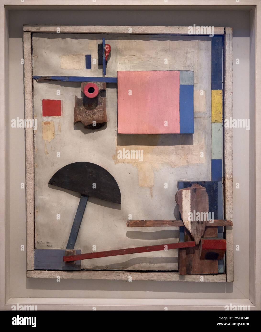 “Merzbild Kijkduin”, 1923, Kurt Schwitters (1887-1948), Thyssen ...