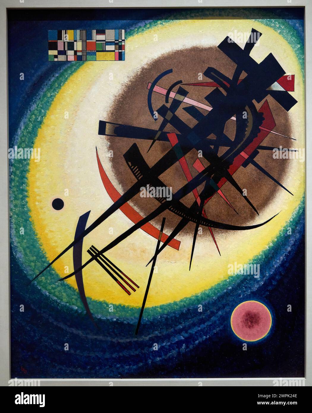 “In the Bright Oval”, 1925, Wassily Kandinsky (1866-1944), Thyssen ...